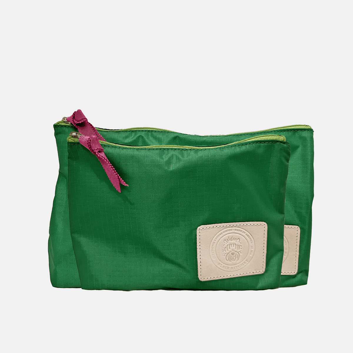 Travel Pouches Kelly Green | Blair Ritchey
